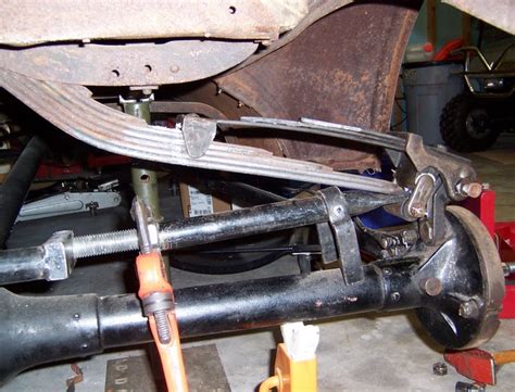 Model T Ford Forum Installing Anti Shock Brand Rear Spring Accessory
