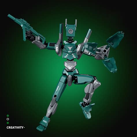 Mech Doll Multi Joint Mobile Multi Gesture Diy Assembly Dummy Model Toy
