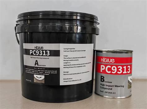 Ceramic Coating For Fan Epoxy Wearing Compound High Strength High Temperature Resistance 10kg