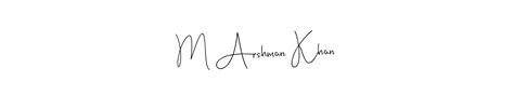 77 M Arshman Khan Name Signature Style Ideas Excellent Esign