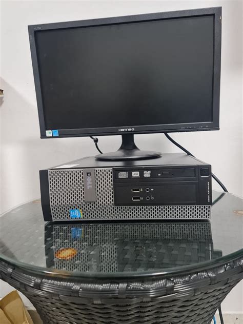 Dell I5 Optiplex Desktop Set Computers Tech Desktops On Carousell