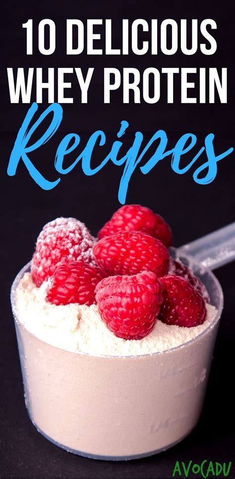 10 Delicious Whey Protein Recipes Avocadu Whey Protein Recipes