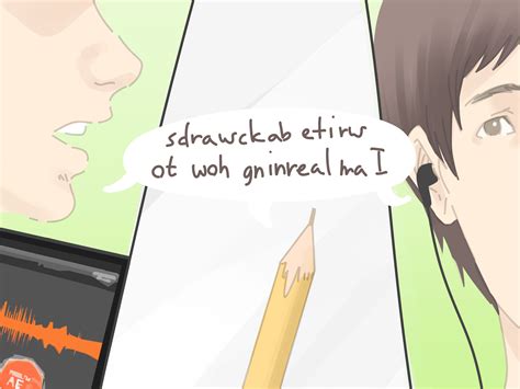 How To Speak Backwards With Pictures Wikihow