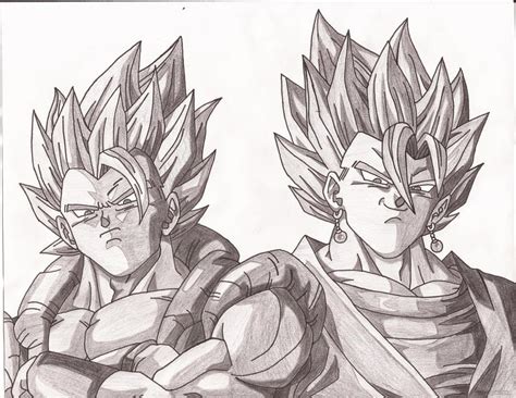 Gogeta And Vegito By Superheroarts On Deviantart