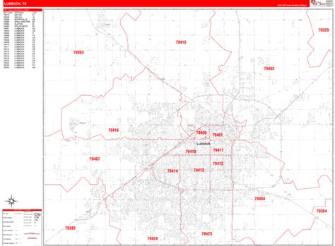 Lubbock Zip Code Map Pdf
