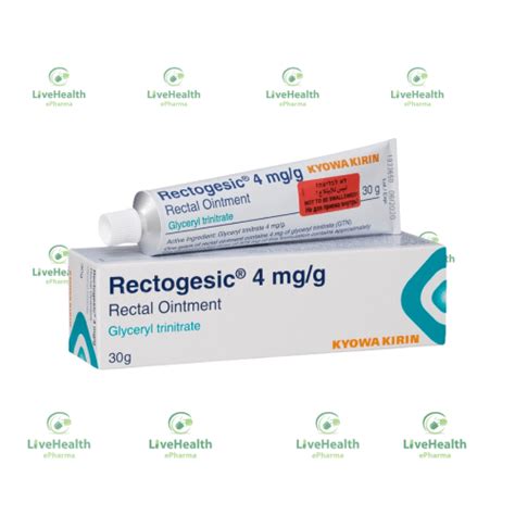 Rectogesic 4mg G Rectal Ointment 30g