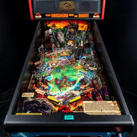 Jurassic Park Home Edition Pinball P4p Coinop