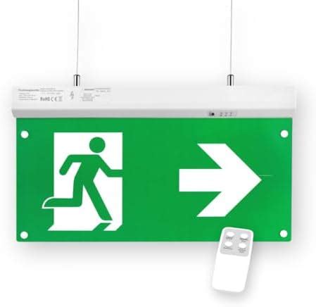 Enovalite Led Fluchtwegleuchte 4in1 Notleuchte Mit Akku Und Test