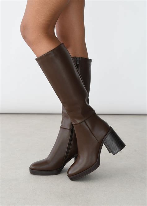 Bottes Hautes à Talons Cute Shoes Knee High Boots Heels