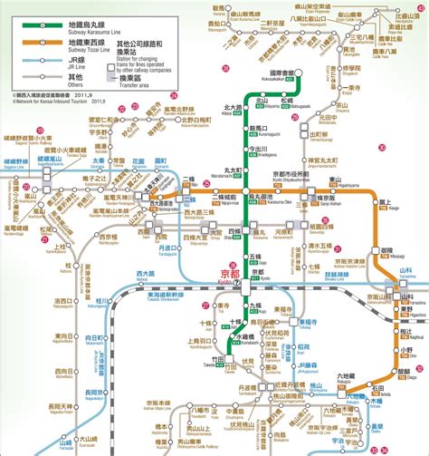 一次搞懂「京都」各式交通工具！（含京都公車、地鐵、jr、私鐵路線圖，2019年7月更新） 跟著不羈去旅行