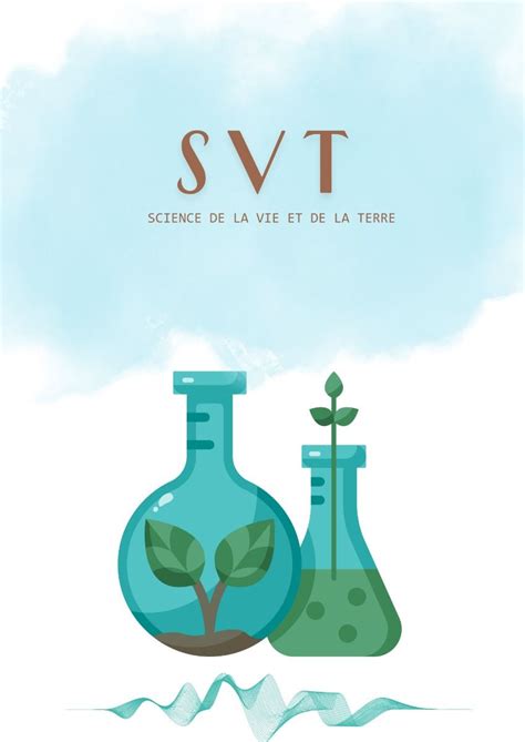 Page De Garde Cahier Svt Collége Lycée En 2025 Science Et Vie
