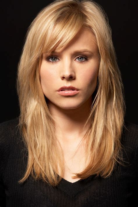 Kristen Bell Veronica Mars Hairstyles Kristen Bell Hair Bangs