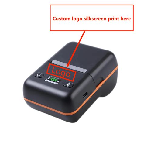 Portable Inkless Thermal Label Printer With Bluetooth Oemodm