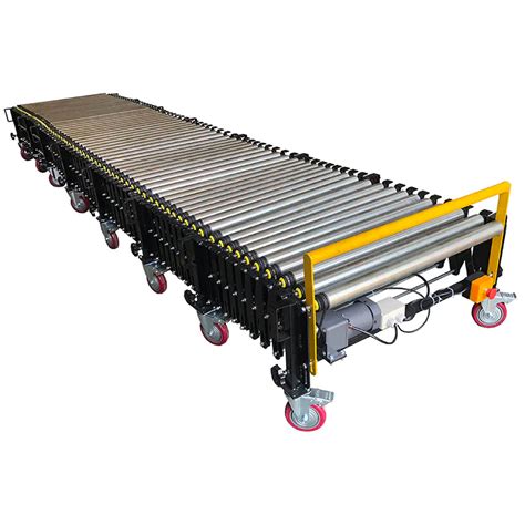 Bifa Portable Motorized Powered Flexible Expandable Roller Conveyor