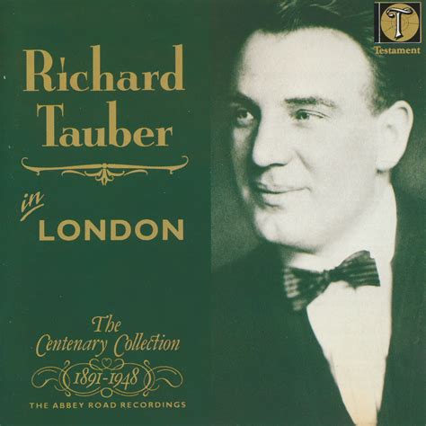 Diabolus In Musica Richard Tauber In London