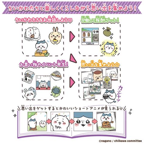 Chiikawa Game Chiikawa To Issho Muchakawa Dx Purple Purple ちいかわ 小可愛