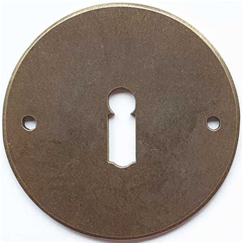 Bb Rosette Antik Aus Messing Blech Gefertigt Schlicht Rund Elegant 8924bb