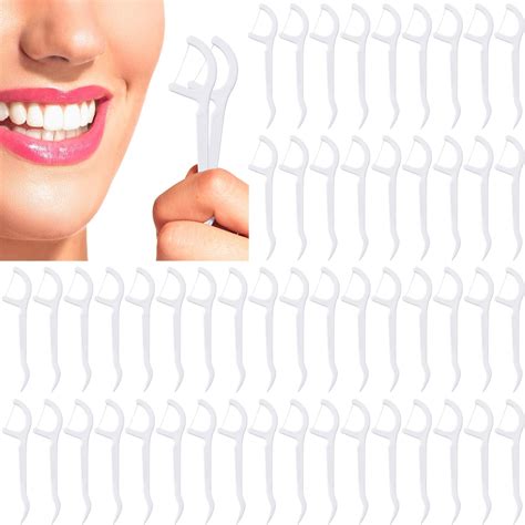 Dandat 2000 Pcs Dental Floss Picks Bulk High Toughness