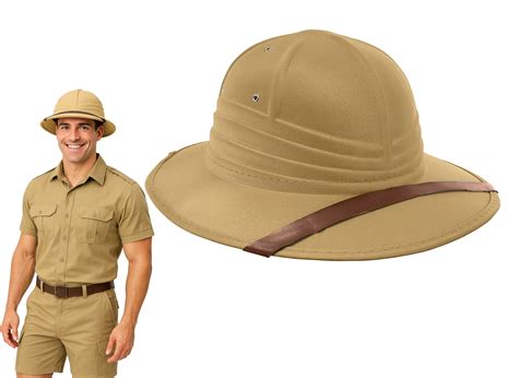 Nicky Bigs Novelties Adult British Pith Helmet Jungle Safari Zoo