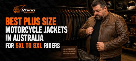 Best Plus Size Motorcycle Jackets In Australia For 5xl To 8xl Riders
