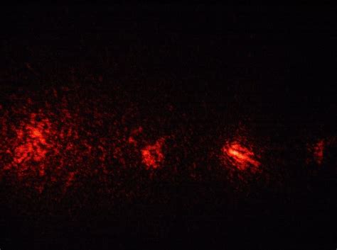Typical Diffraction Patterns Produced By The Shell Showing A Bright