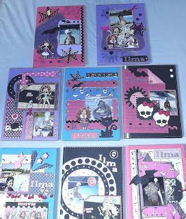 Scrap Cadernos Monster High Monster High Scrap Scrapbook