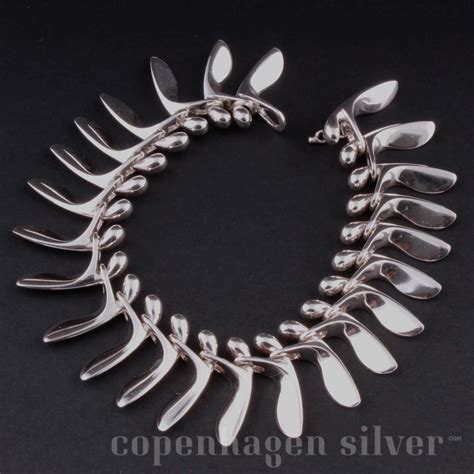 Georg Jensen Sterling Silver Bracelet 115 Copenhagen Silver