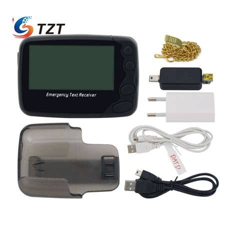 Programmable Alphanumeric Pager Charging Pocsag Pager Emergency Text