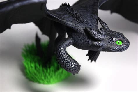 Night Fury Toothless From How To Train Your Dragon By Panterius On