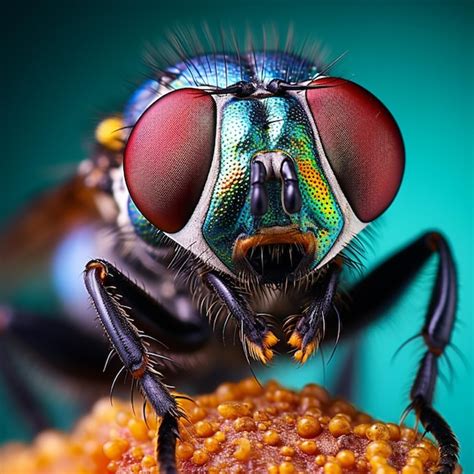 Premium Ai Image Wild Closeups Ultra Hd Fly Images Showcasing Nature S Beauty