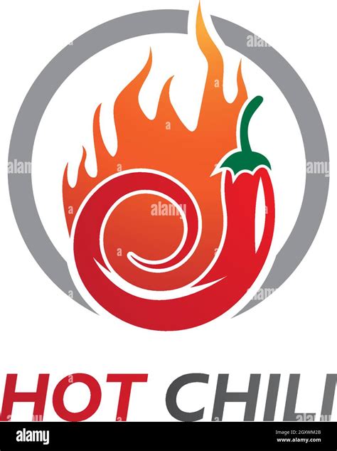 Chili Logo Vector Template Stock Vector Image And Art Alamy