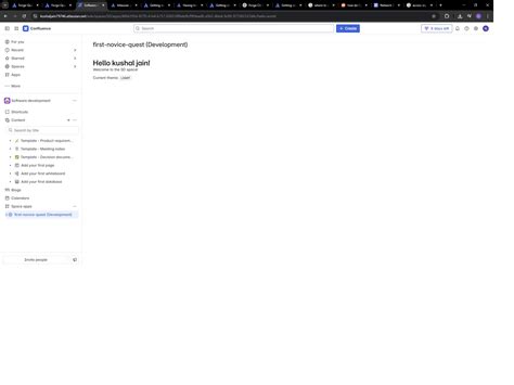 Forge Hello World Project Devpost
