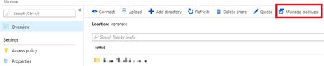 azure backup now supports powershell and acls for azure files