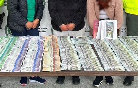 Desarticulan Banda Dedicada A Falsificar Billetes Hacían Hasta 100