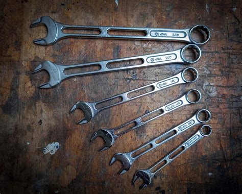 Asahi Lightool 6 Piece Combination Spanner Set