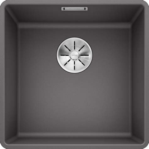 Blanco Subline 400 F Granitspüle Silgranit® Anthrazit 523475 BÄdermaxx