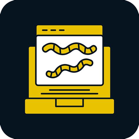 Worm Vector Icon Design 20769285 Vector Art At Vecteezy