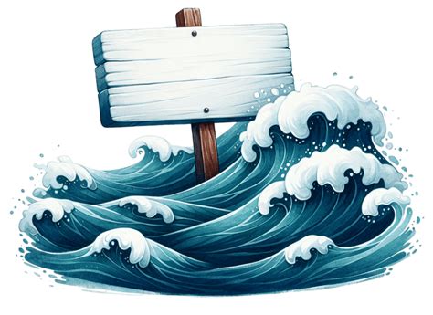 Cartoon Waves Pngs For Free Download