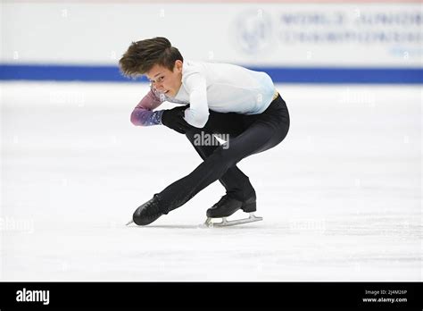 Tallinn Estonia 16th Apr 2022 Lev Vinokur Isr During Men Free Skating At The Isu World