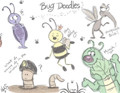 Bug Doodles By Miss Melis On Deviantart