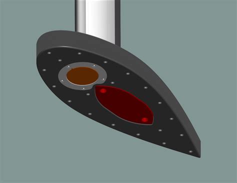 Simrad Ek 80 Pod Universal Sonar Mount