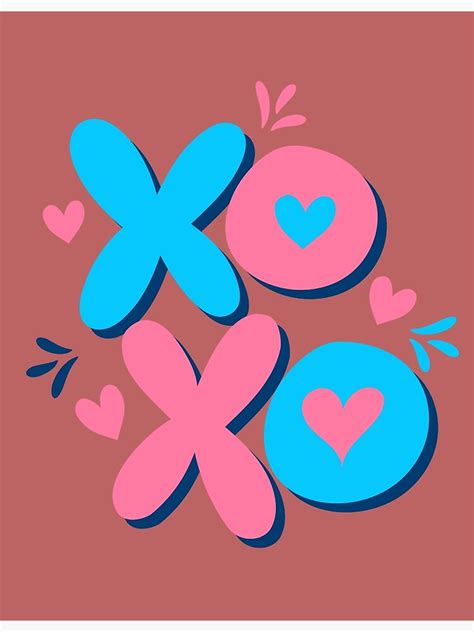 Cute Xoxo Design For Cute People Poster For Sale By Drcreative Redbubble