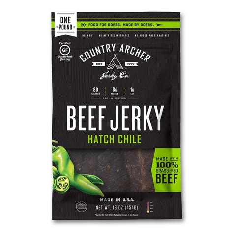 Country Archer Hatch Chile Beef Jerky 16 Oz Delivery Or Pickup Near
