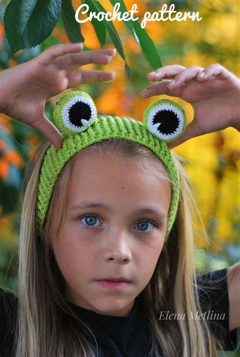 Crochet Pattern Funny Frog Shaped Bandage Amigurumi Bandage Crochet
