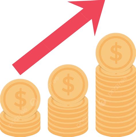 Graph Increase Success Money Vector Increase Success Money Png And