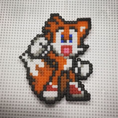 Tails Pixel Art Easy