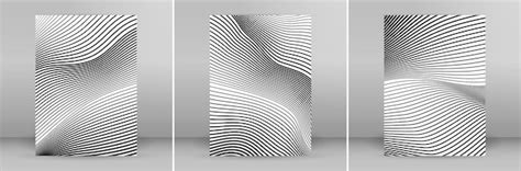 다목적 프리젠테이션 슬라이드용 비즈니스 템플릿 편집 가능한 벡터 Eps 10 레이아웃 3개의 수직 브로셔 전단지 A4 형식 연간 보고서 모형 그래픽 색상 검정 흰색