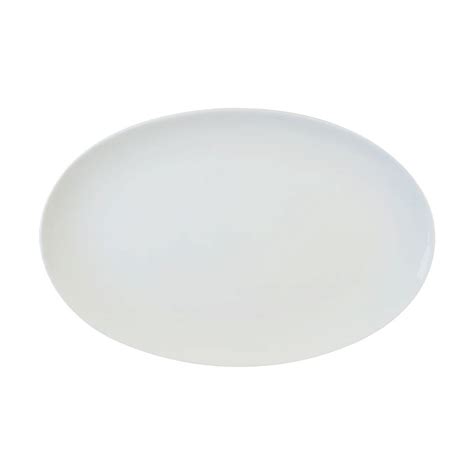Oval Flat Rim Platter 42cm 165 Hampton Hire