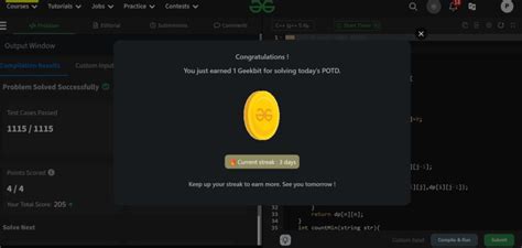 Geekstreak2024 Codingchallenge Problemsolving Techjourney Geekstreak2024 Geeksforgeeks