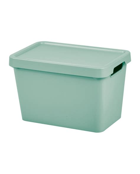 Maya Box With Lid 6 4 L Sage Green Tontarelli Shop Europe